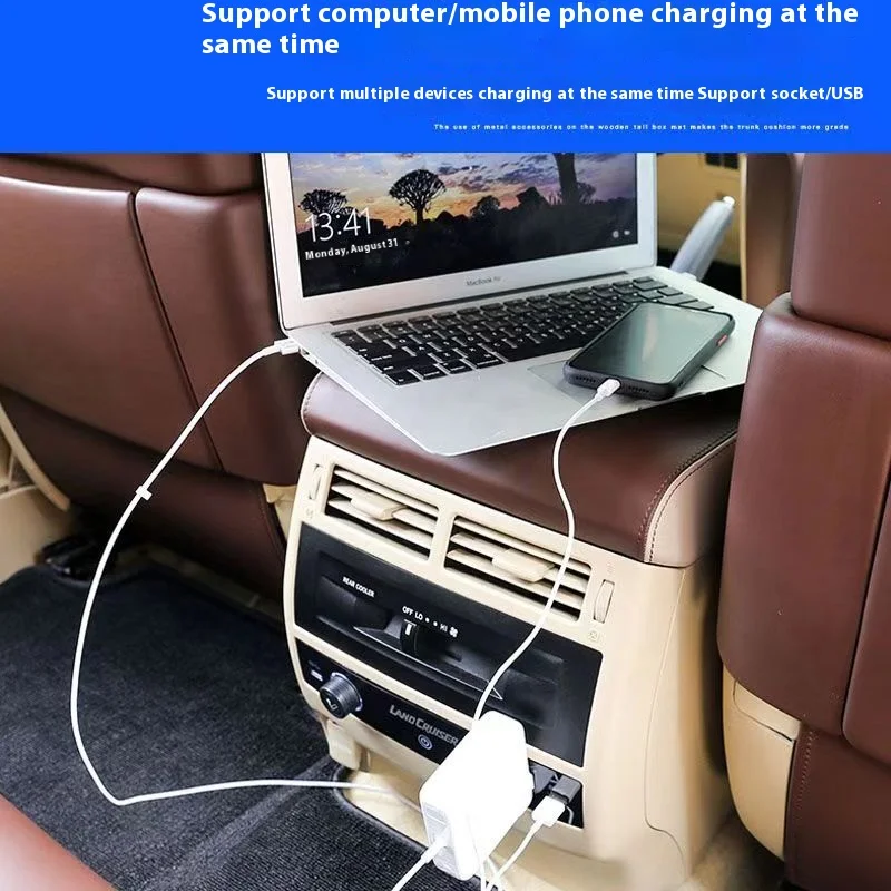 Многофункциональное заднее USB-зарядное устройство для Toyota Land ...