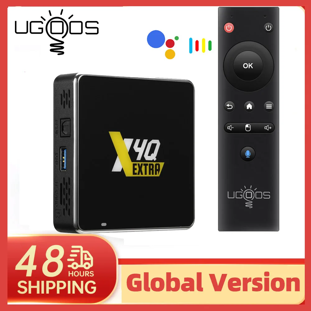 UGOOS X4Q Extra/Plus/Pro/Cube Smart TV Box Android 11 Amlogic S905X4 ...