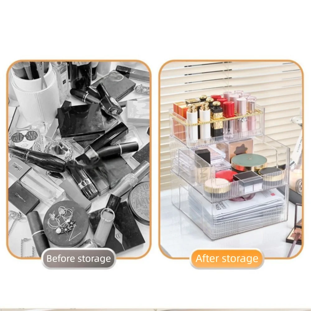 Non-slip 18-Slot Lip Gloss Holder Transparent Detachable Lipstick ...
