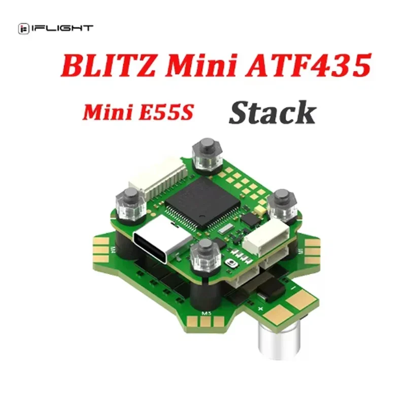 IFlight BLITZ Mini ATF435 55A Stack с BLITZ Mini E55S для RC FPV Drone ...