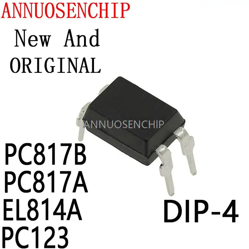 20 шт. DIP4 PC817-B DIP PC817 B DIP-4 SOP PC814 LTV-814S-TA1 814A PC817B PC817A EL814A PC123 ...