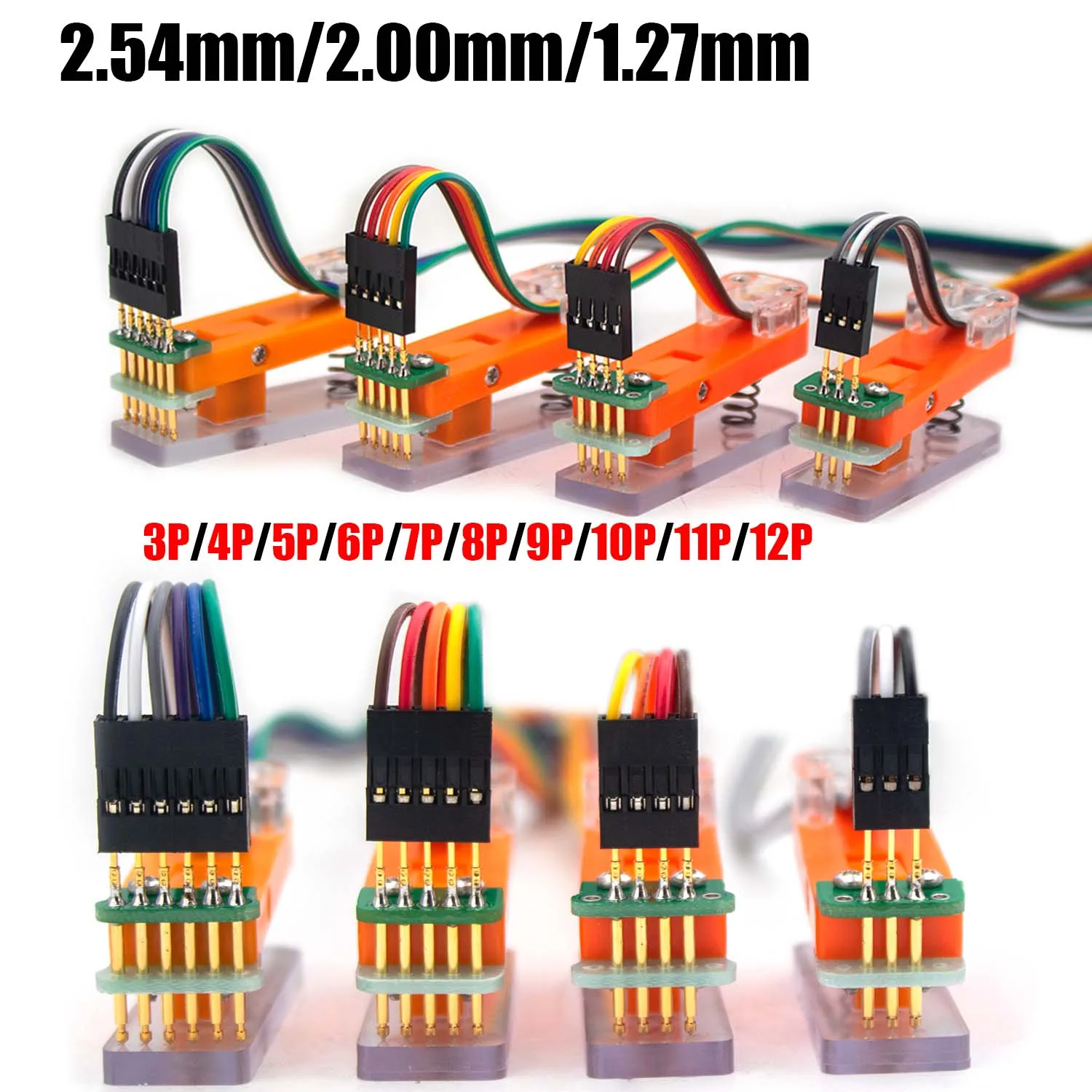 2.54 мм 2.00 мм 1.27 мм PCB - контроллер 3P 4P 5P 6P 7P 8P 10P Вывод | AliExpress