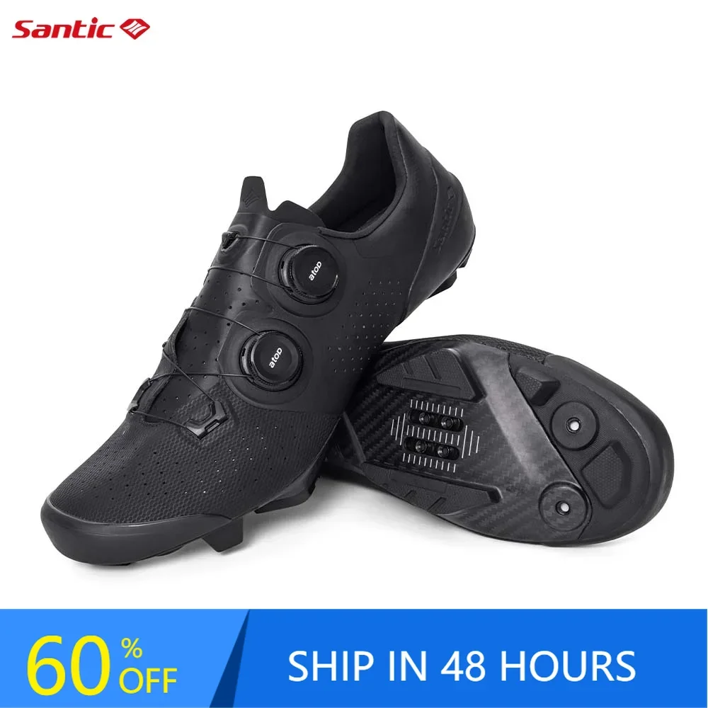 Santic мужские горные велосипедные ботинки TMS24050 | AliExpress