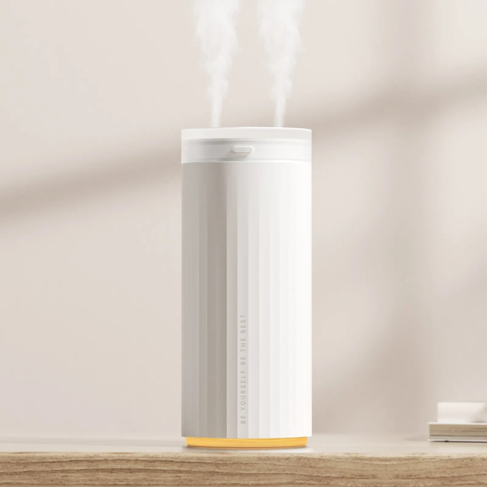 JISULIFE Маленький ультразвуковой увлажнитель воздуха 500 мл с зеркалом ...