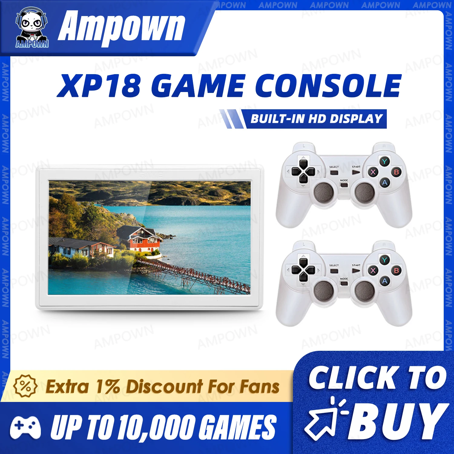 AMPOWN XP18 портативная игровая консоль | AliExpress