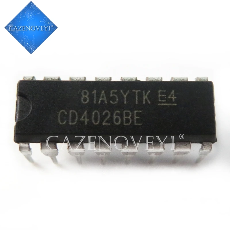5 шт. CD4026BE CD4028BE CD4029BE CD4033BE CD4040BE CD4042BE CD4043BE ...