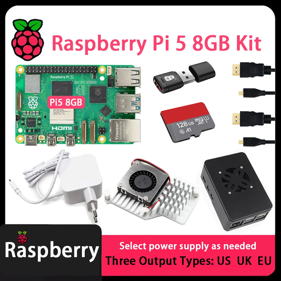 Набор Raspberry Pi 5 8 ГБ | AliExpress