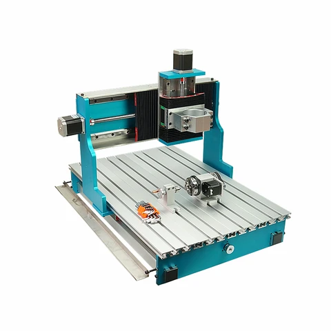 Vevor 4 axis cnc router 6040 machine 4 rotating axis milling 1605 ball screw us stock store