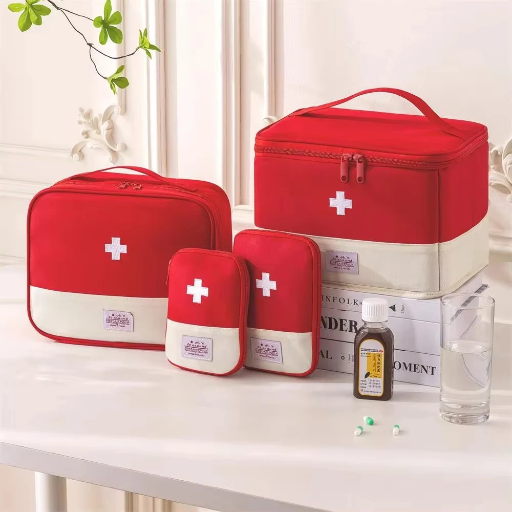 Portable Home Medical Kit Outdoor First Aid Kit Medicine Storage Bag ...