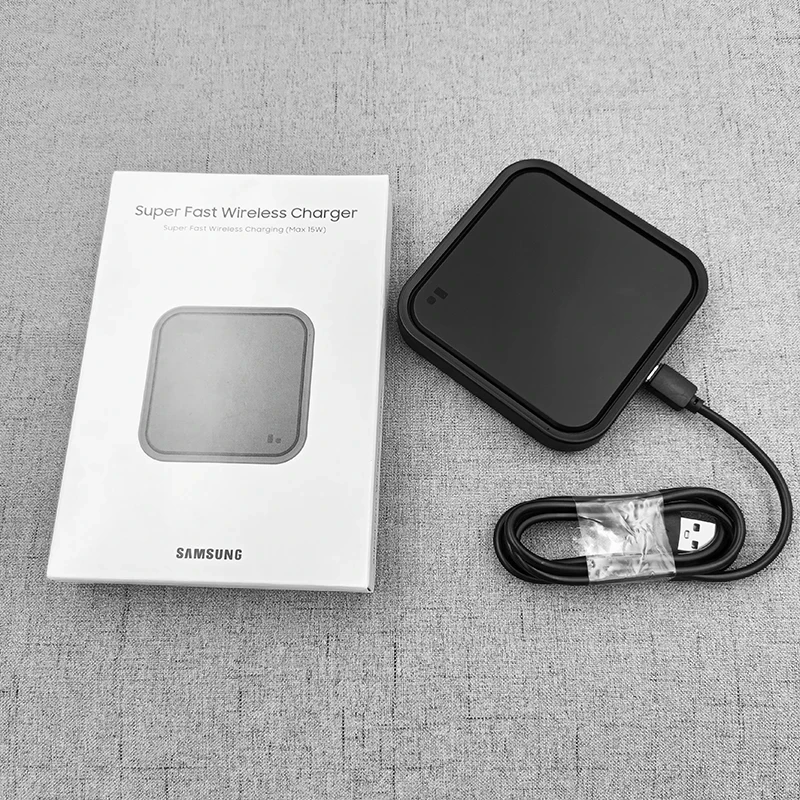 Samsung S25 S24 S23 S22 Ultra S21 S20 FE EP-P2400 15 Вт Qi Беспроводное зарядное устройство для ...