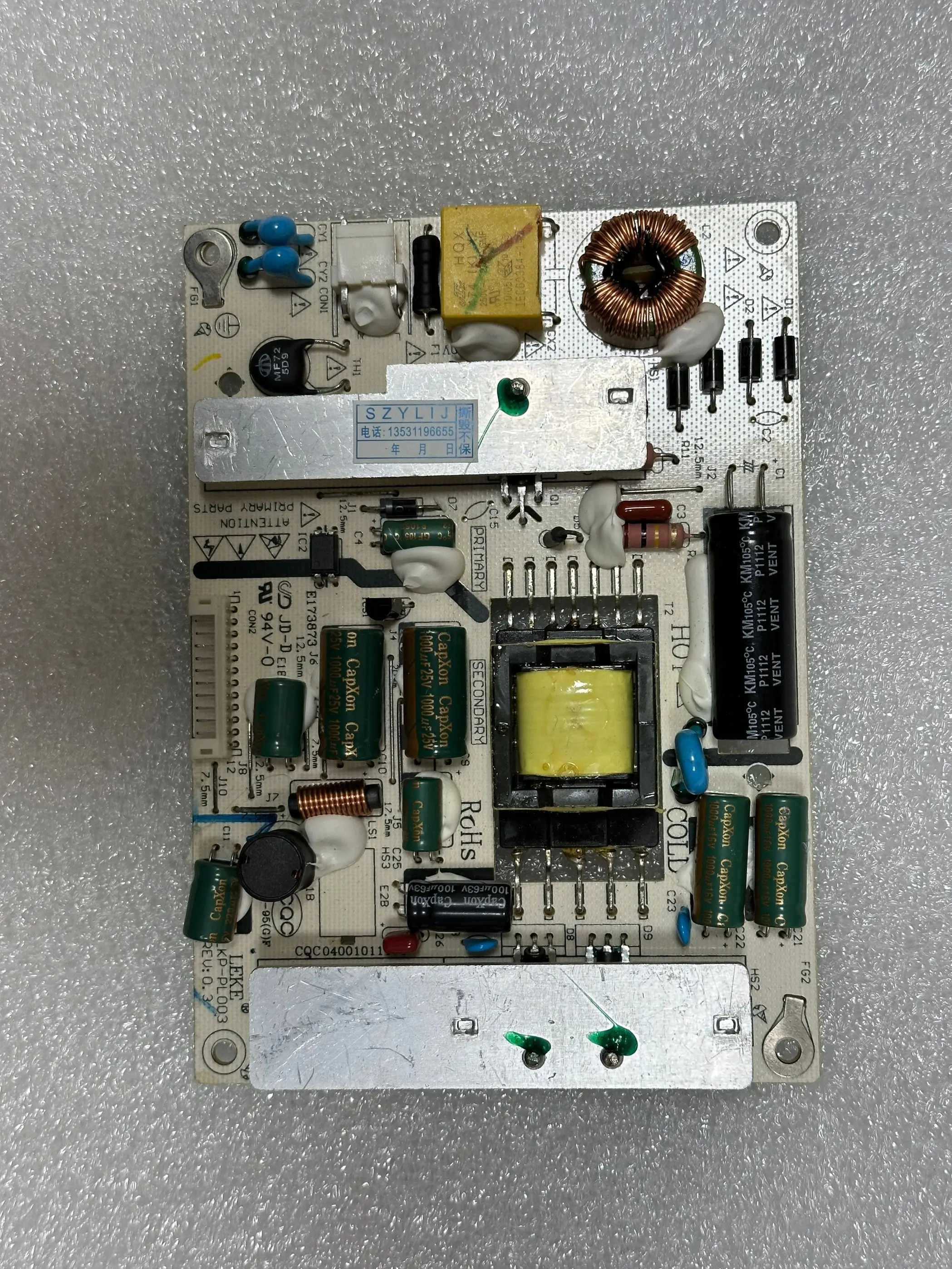 Оригинальная плата питания SZYLIJ LK-PL 220601 P LKP-PL003 LK-PL 220101 ...