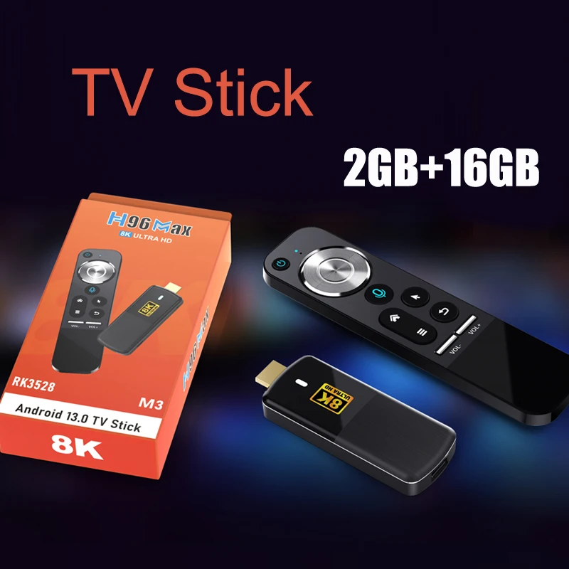 ТВ-приставка H96 MAX M3 Android 13 Wifi6 BT5.0 Quad Core RK3528 Домашний медиаплеер 2 ГБ 16 ГБ ...
