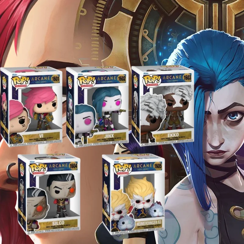 Фигурка Funko Pop League Of Legends Arcane Season 2, Jinx Ekko Silco Q ...