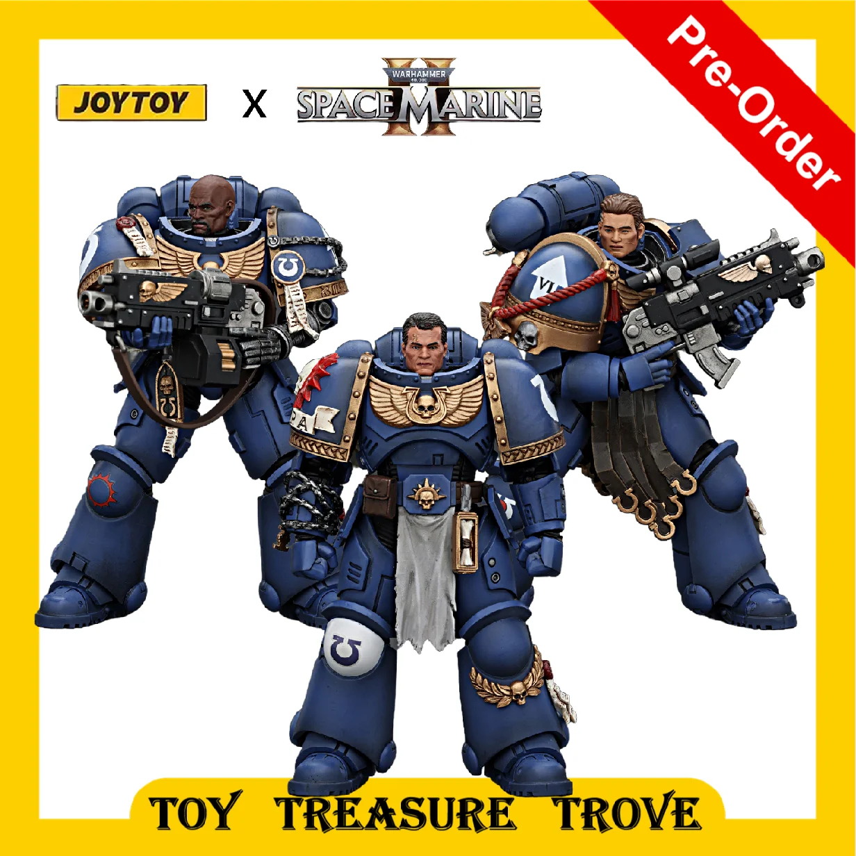 [PRE ORDER] JOYTOY Warhammer 40k 1/18 Фигурка Uitramarines Lieutenant ...