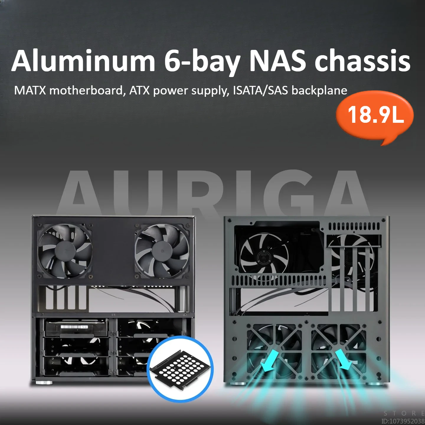 VBNM Auriga 6-bay NAS Chassis | AliExpress