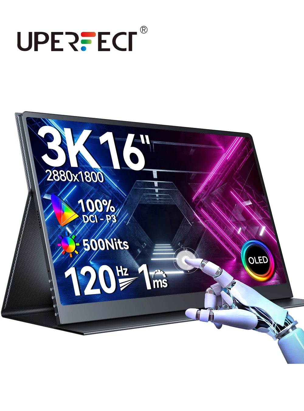 Uperfect UColor O2 Touch 16-дюймовый монитор 3K OLED | AliExpress