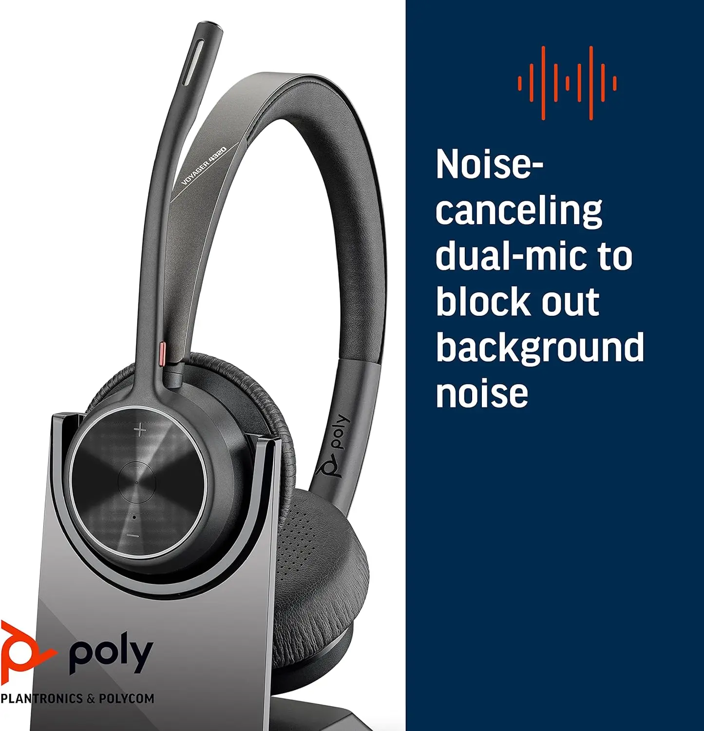 Беспроводные наушники Plantronics Poly Voyager 4320 UC | AliExpress