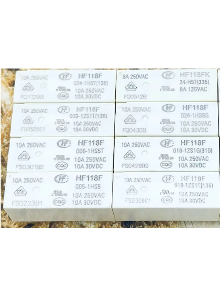 5 шт. HF118F 005-1HS5 006 024-1HS5T 009 018-1ZS1T 018-1ZS1G Реле | AliExpress