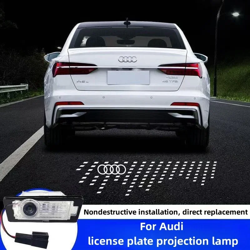 Проекционная лампа номерного знака, светодиодное декоративное освещение, атмосферное освещение ...