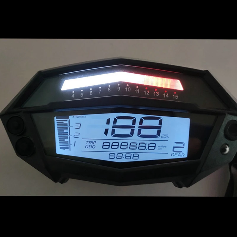 For Kawasaki Z1000 Tachometer Hour Meter Odometer LCD Digital ...