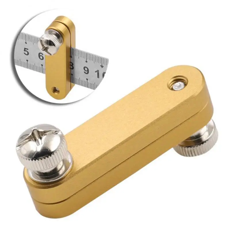 Steel Ruler Limit Adjustment Positioning Block Angle Scriber Line ...