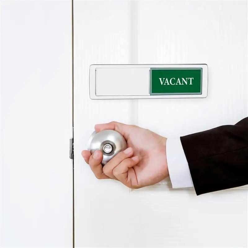 Occupied Door Handles