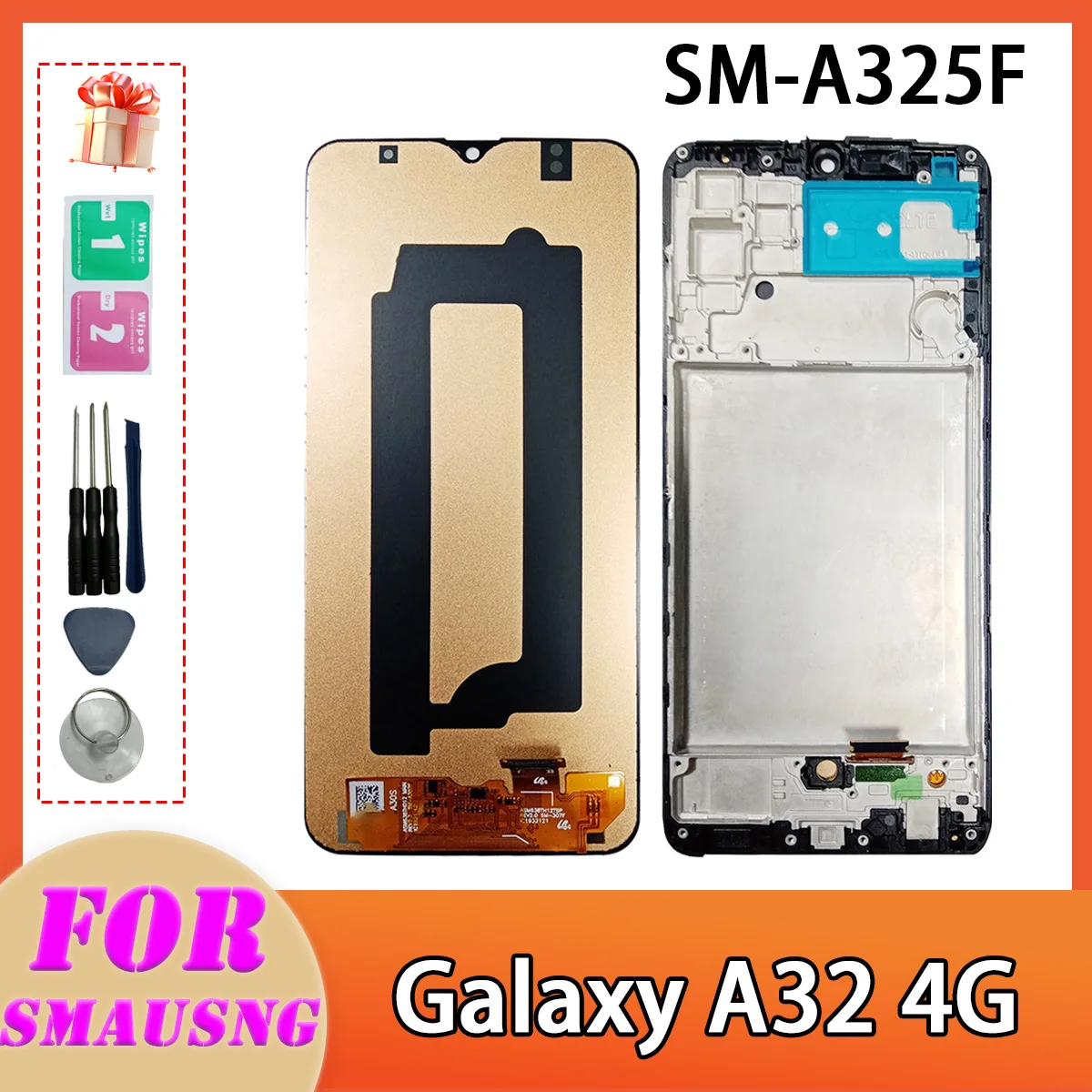 Samsung Galaxy A32 4G A325 A325F SM-A325M SM-A325F Замена ЖК-экрана ...