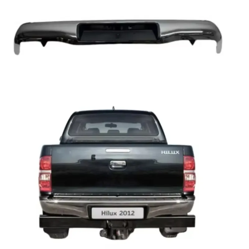 Аксессуары для Toyota Hilux, хромированный бампер для Hilux 2012-2014 ...