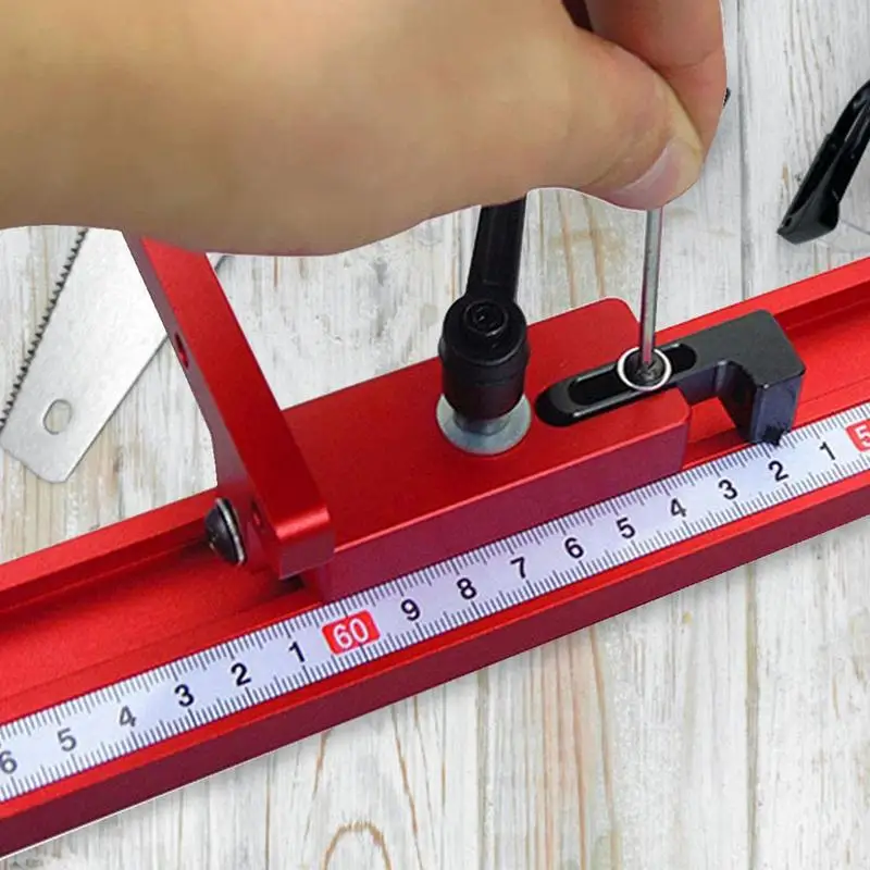 Miter Track Stop 45 Type Miter Track Sliding T Slot Limiter Aluminum ...