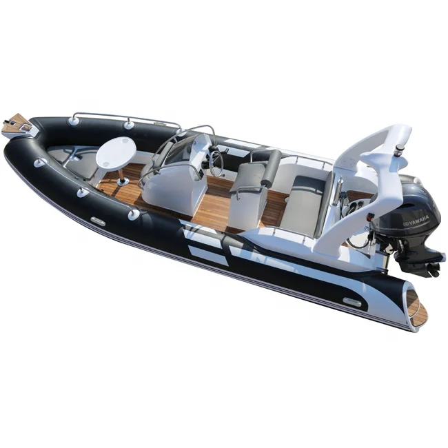 CE RIB Boat 19 футов 5,8 м Hypalon RIB Boat Италия 580 Hypalon Надувная ...