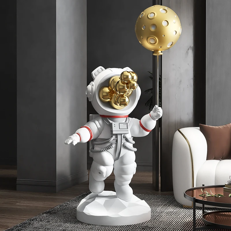 Buy Life-Size Balloon Head Astronaut Statue at Best Prices