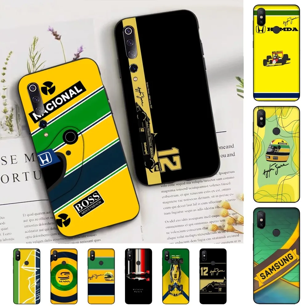 Чехол для телефона S-senna H-helmet Racing для Xiaomi Mi 5X 8 9 10 11 ...