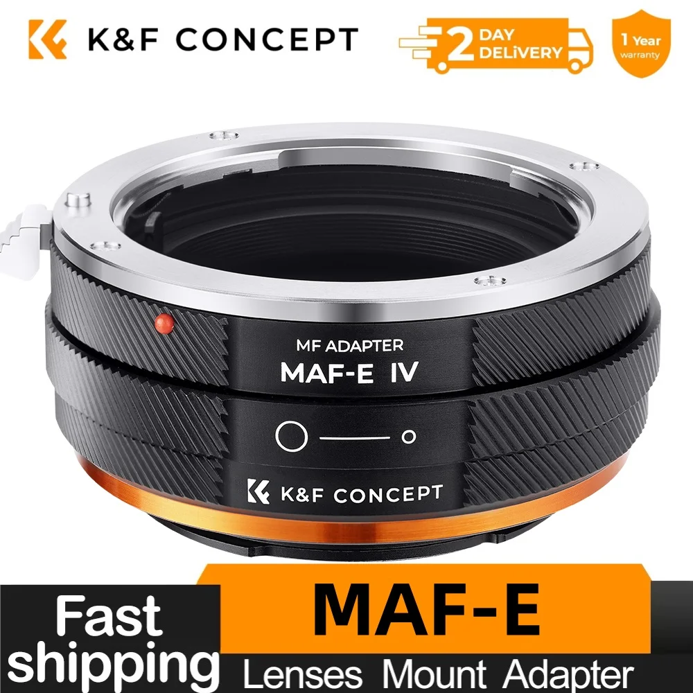 K&F CONCEPT Адаптер объектива Minolta(AF)-NEX для Sony E Mount | AliExpress