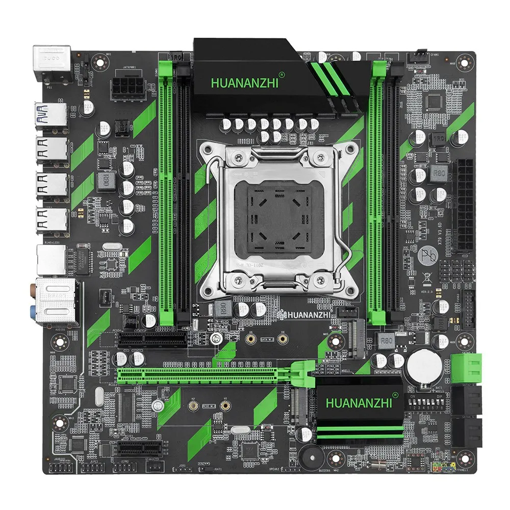 Материнская плата HUANANZHI X79 ZD3 X79 XEON E5 LGA2011 всех серий ...