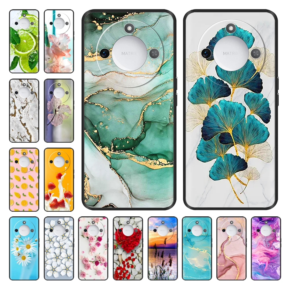 Для Honor X9c Smart Case Funda On HonorX9c Smart Cases Силиконовый ...