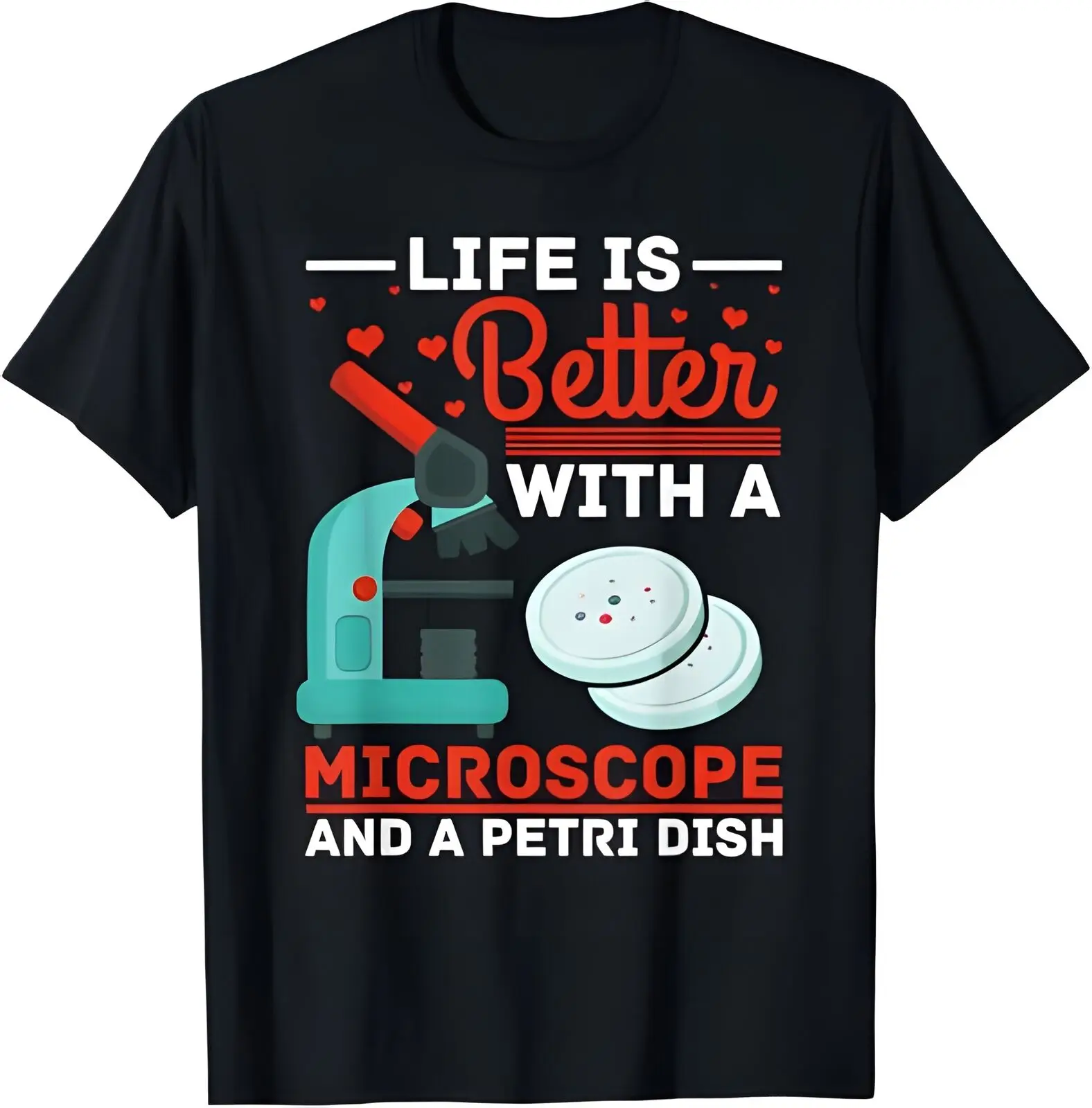 A new - Biologist Life Science Microscope - Molecular Biology T-shirt ...