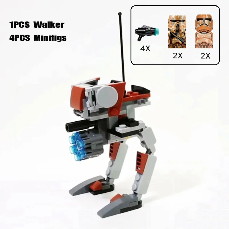 New Tri-Droids Walker Mini Battle Dropship Speeder Pack Set Model ...