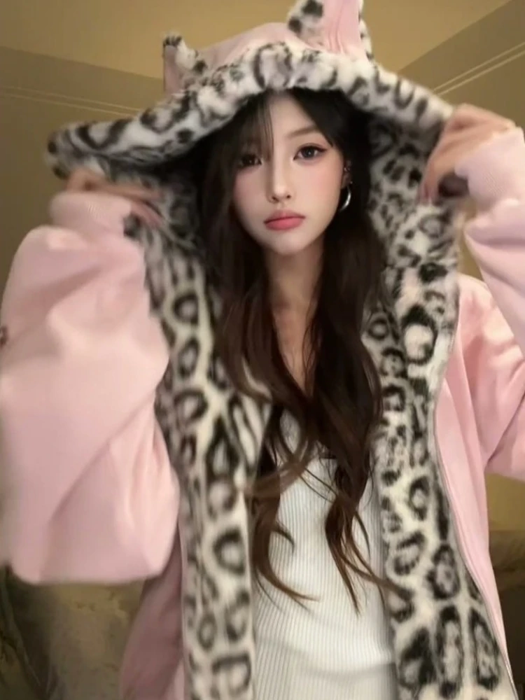 Женские куртки HIKIGAWA розовые лоскутные | AliExpress