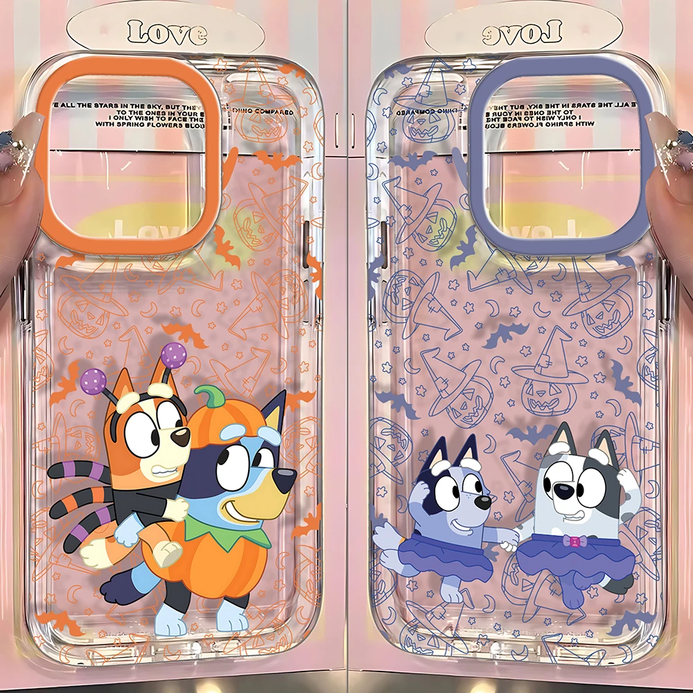 Cute Cartoon B-Blueys New Phone Case For IPhone 16 15 14 13 12 11 Mini ...