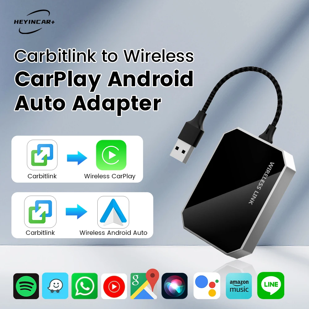 Новинка 2025 года HEYINCAR GAC GS8 GenII GS8 GT GS3 Carbitlink Easyconnection to CarPlay Android ...