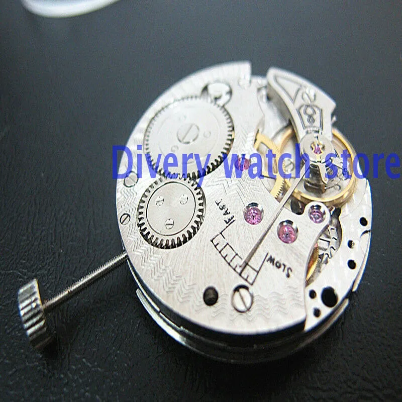 Hand Winding Watch 17 Jewels ST36 6498 Mechanical Wristwatch Movement ...