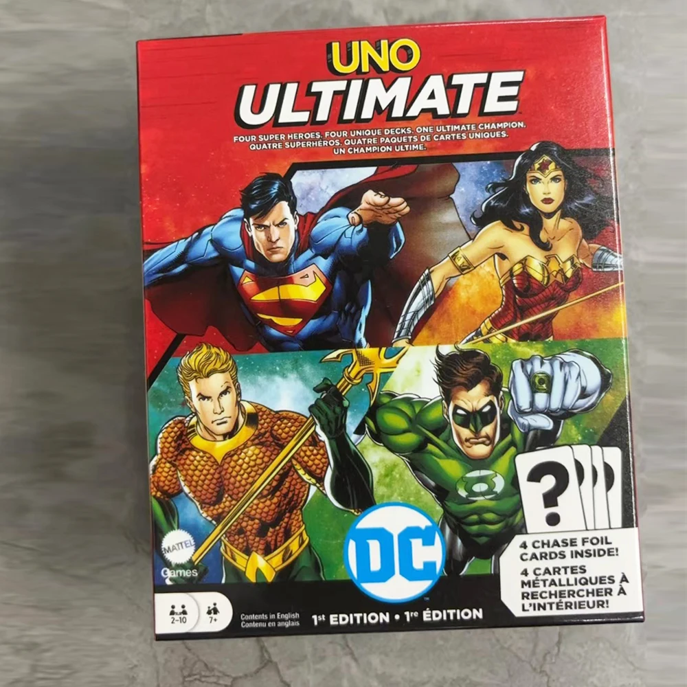 UNO Ultimate DC Mattel Карточная игра Семейные развлечения ...