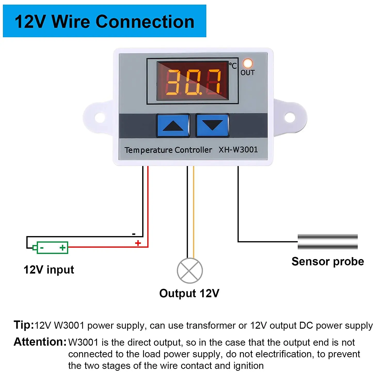 Microcomputer temperature controller схема подключения