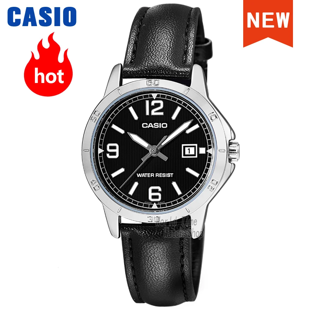 Casio LTP-V004L-1B женские кварцевые часы | AliExpress