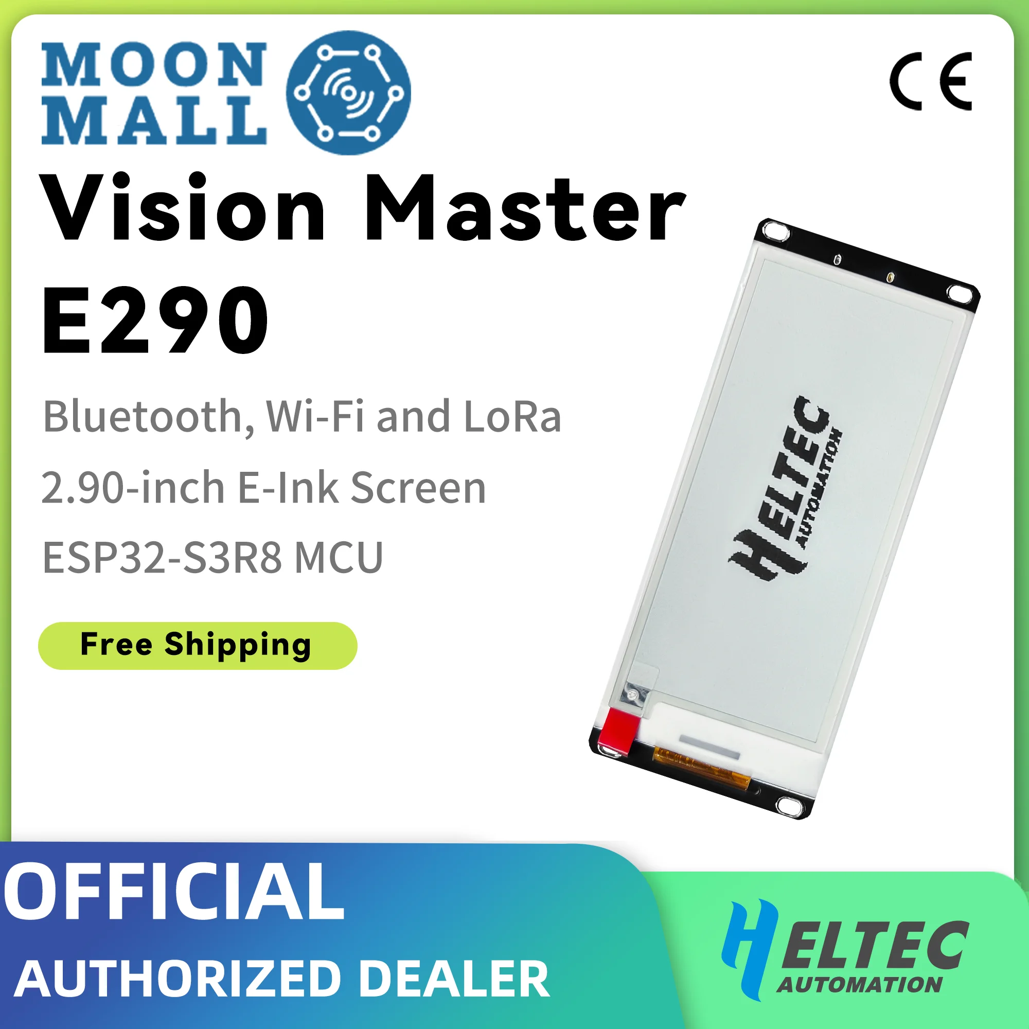 Heltec Vision Master E290 Электронный дисплей | AliExpress