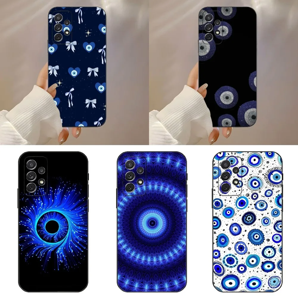 Lucky Blue Evil Eye Phone Case For Samsung Galaxy A91,A80,A73,A72 ,A71 ...