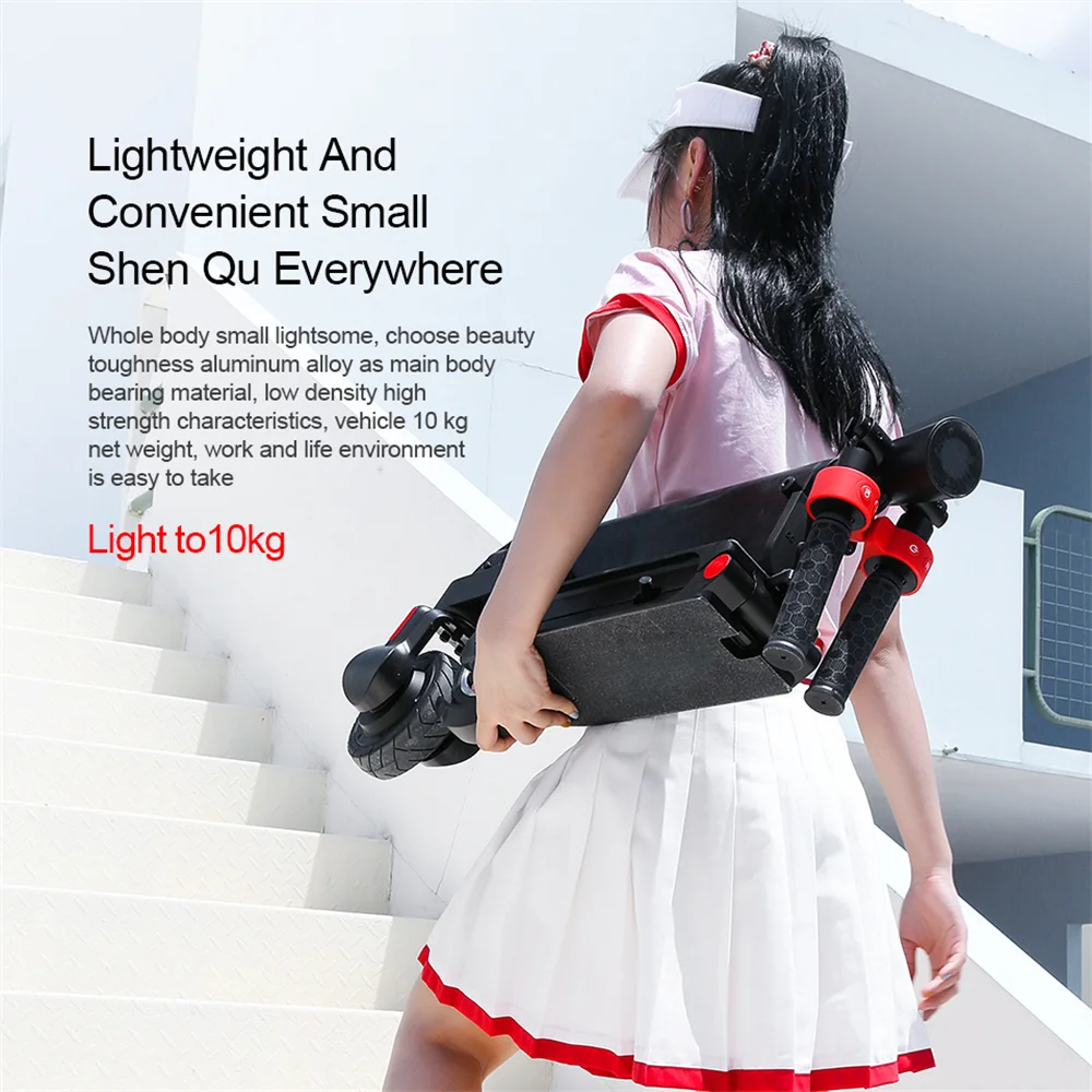 HX X6 черный складной электрический самокат 350 Вт 7,5 Ач | AliExpress