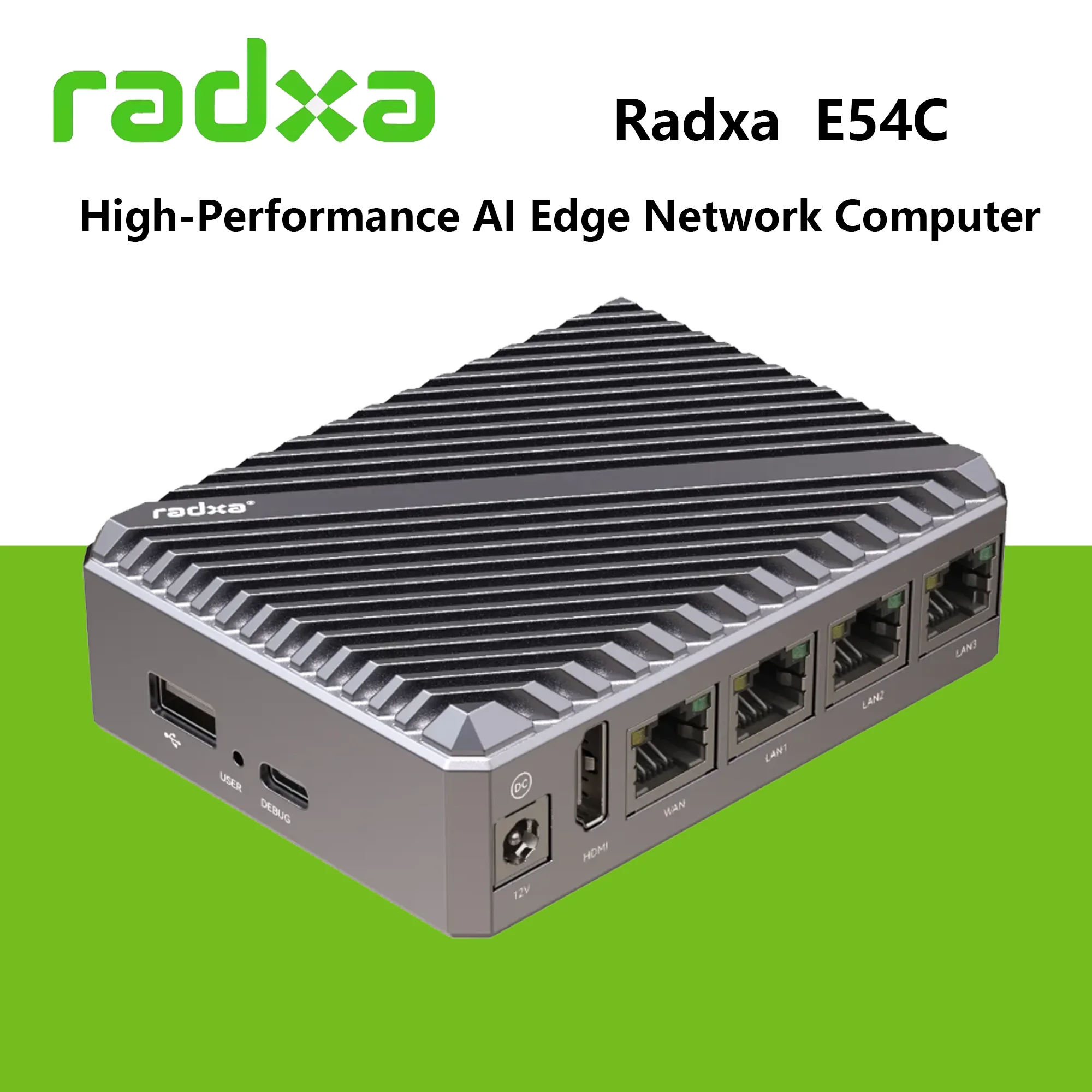 Radxa E54C AI Edge Компьютер | AliExpress