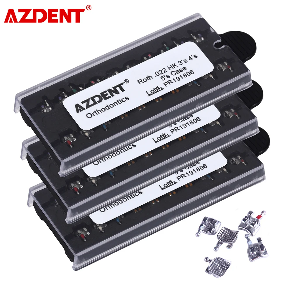 Ортодонтические брекеты AZDENT Mini Roth MBT 022 018 | AliExpress