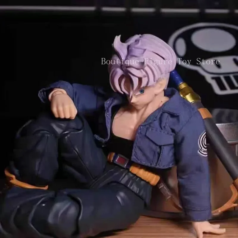 Tonsen Arttoys Dragon Ball Super Saiyan Torankusu Trunks синяя ...
